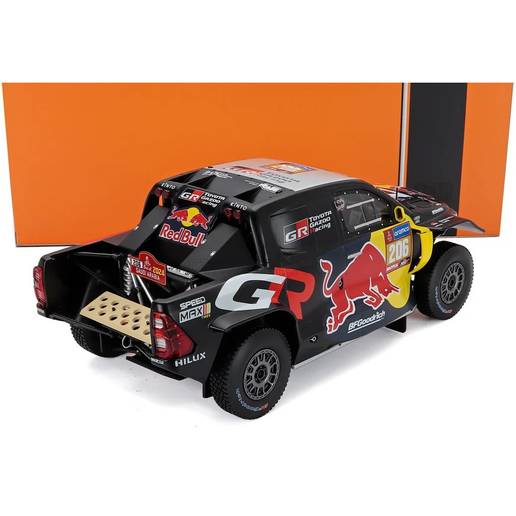 Macheta Toyota GR DKR Hilux Evo T1U #206 L.Moraes - A.Monleon Rally ...