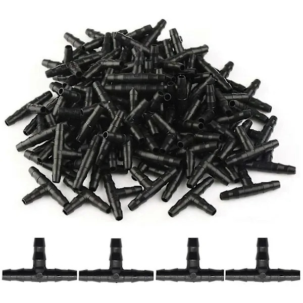 Set 150 conectori irigare plastic negru 4/7mm 34.8x21mm - eMAG.ro