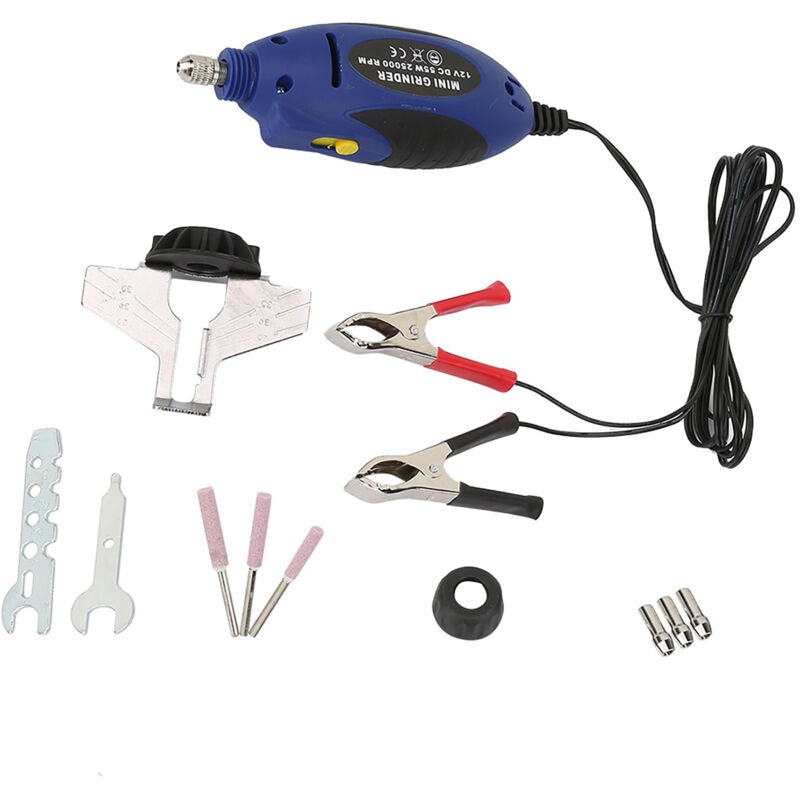 Aparat ascutit lant drujba electric portabil 18x4.3x7.5cm set complet ...