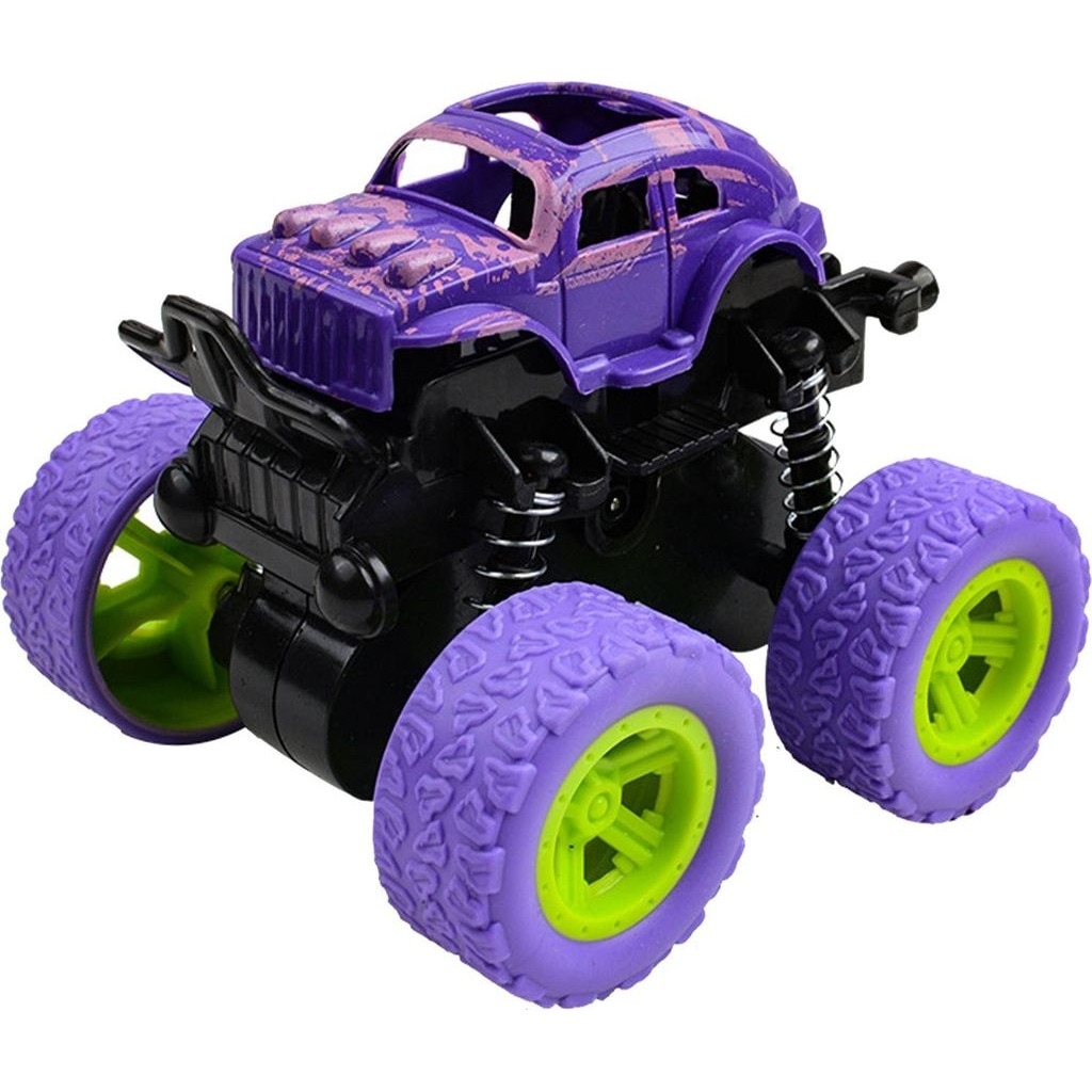 Vehicul off-road inertial, plastic, mov, 20x10x12cm - eMAG.ro