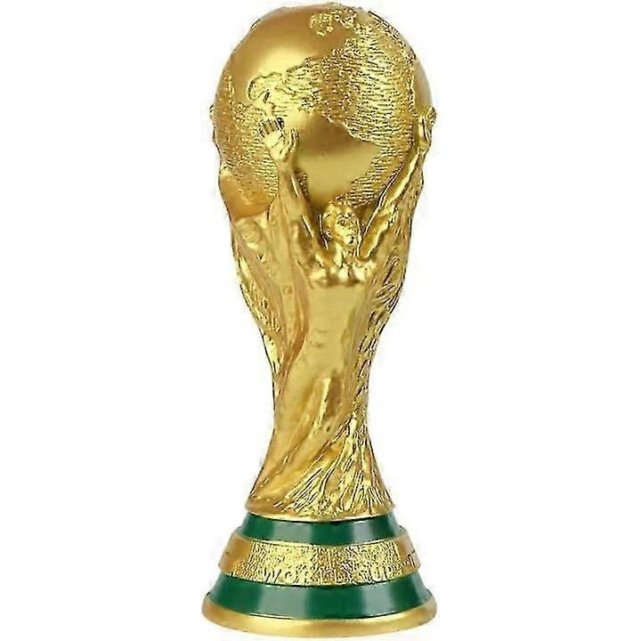 Trofeu Cupa Mondiala de 36 cm, model de trofeu de campion la fotbal ...