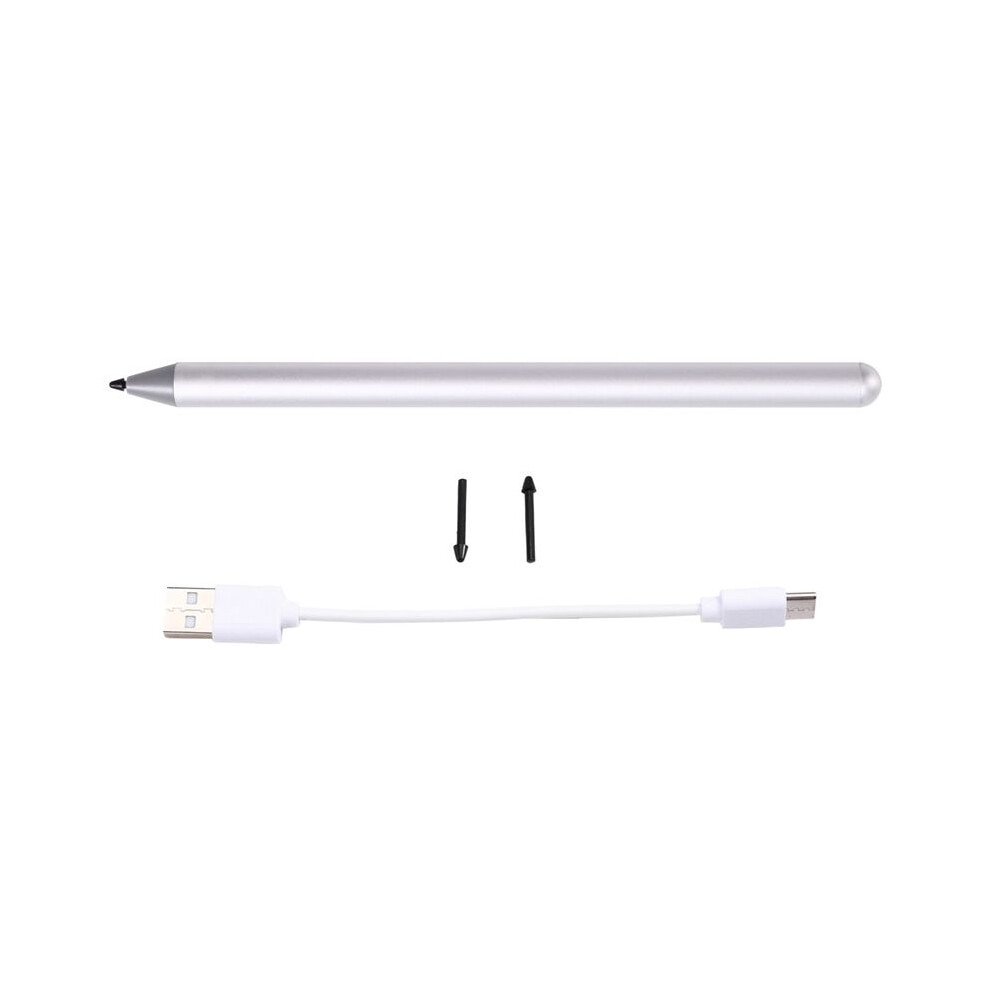Stylus pen metalic, argintiu, 1 buc - eMAG.ro