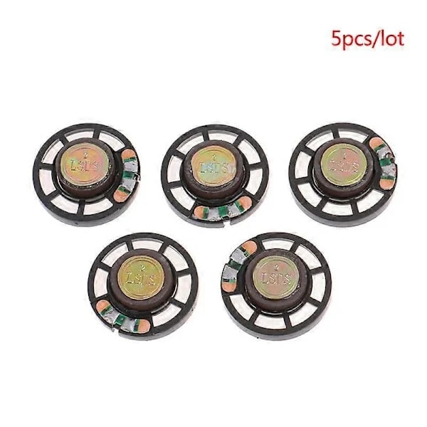 Set 5 difuzoare mici din plastic 29mm 8ohm 0.25W - eMAG.ro