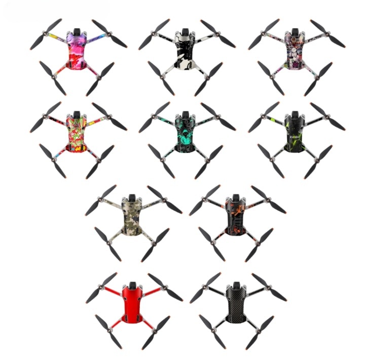 Set folii protectoare si autocolante Sunnylife Cats Park, dedicate DJI ...