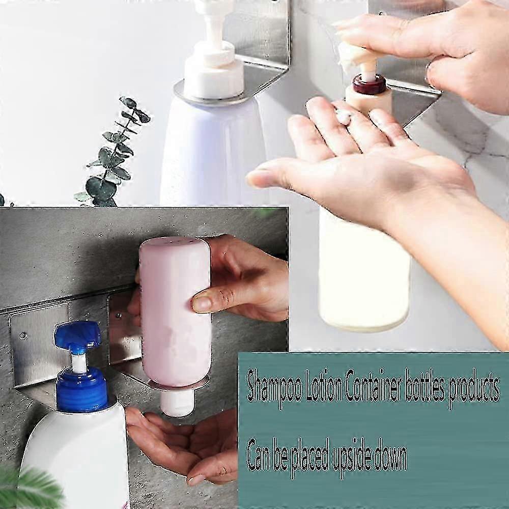 Dispenser sapun perete cu pompa, suport inox, rezistent apa, 3.3x2.7cm ...