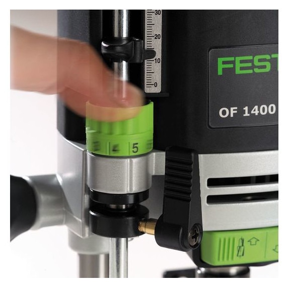 Freza de mana Festool OF 1400 EBQ-Plus 576207, router, 1400 W, turatie ...