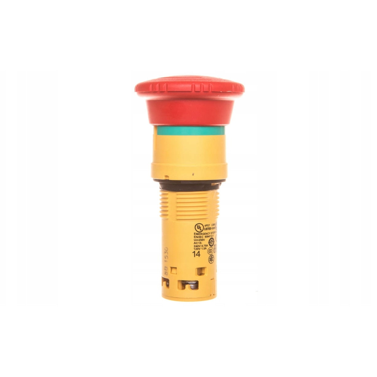 Buton rosu Schneider Harmony XB7, 40x40x72mm, 1NO+1NC - eMAG.ro