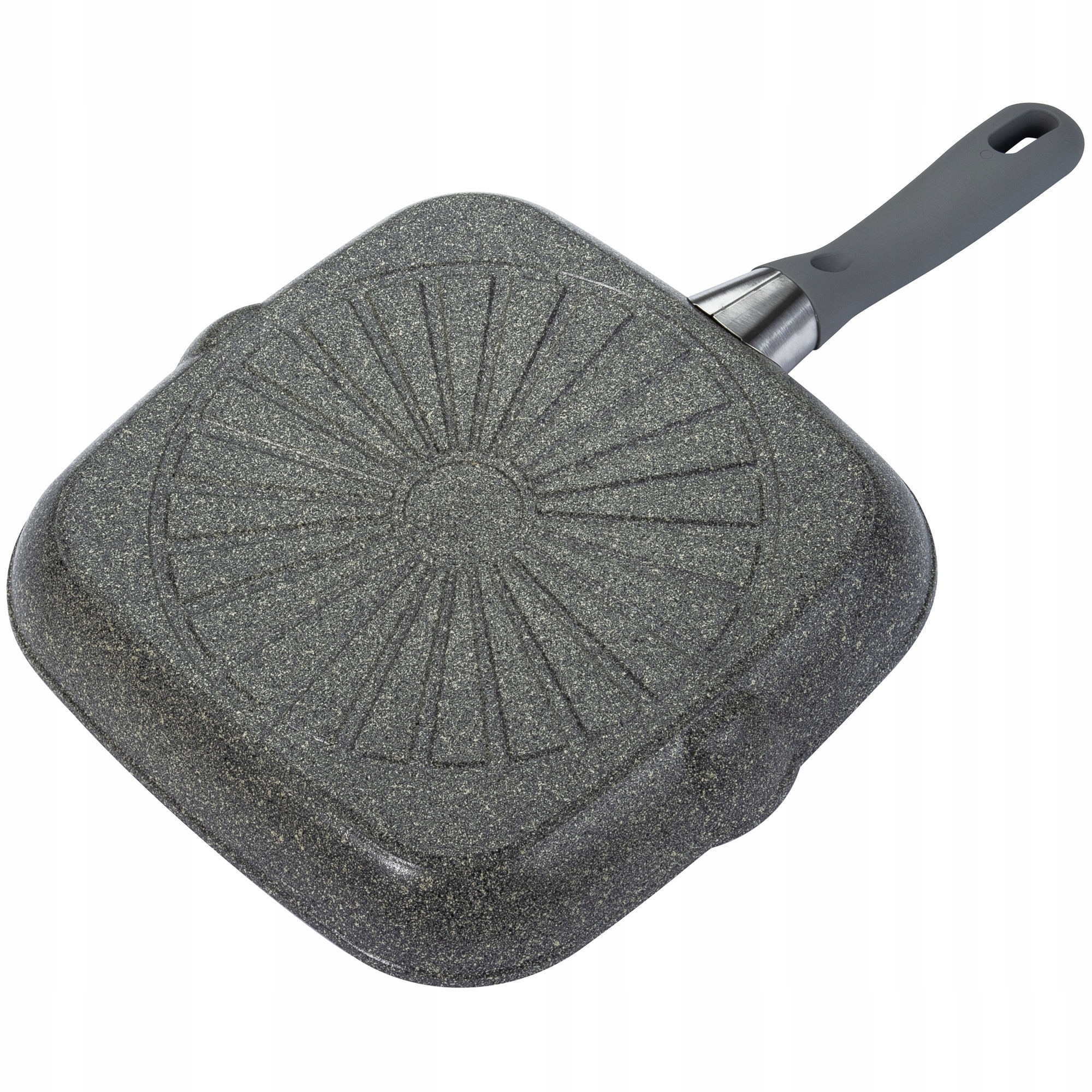 Tigaie grill Ballarini Murano, tigaie gratar din aluminiu, interior din ...