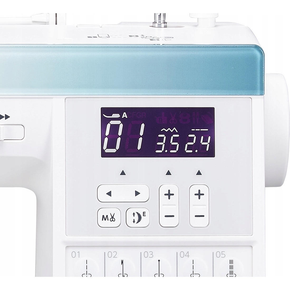 Masina de cusut Janome 780DC, 80 programe, alb, metalica - eMAG.ro