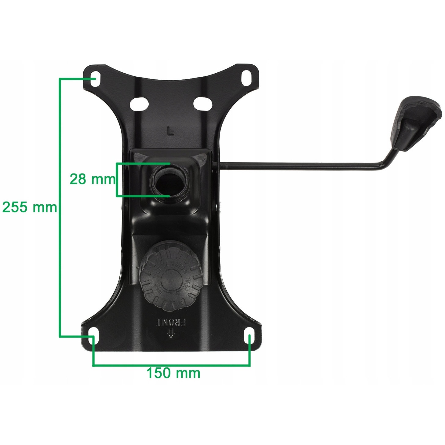 Mecanism tilt (mecanism inclinare) pentru fotoliu de birou 15x25 cm, cu ...