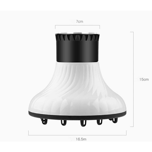 Difuzor pentru uscator de par Universal, cap difuzor din policarbonat ...