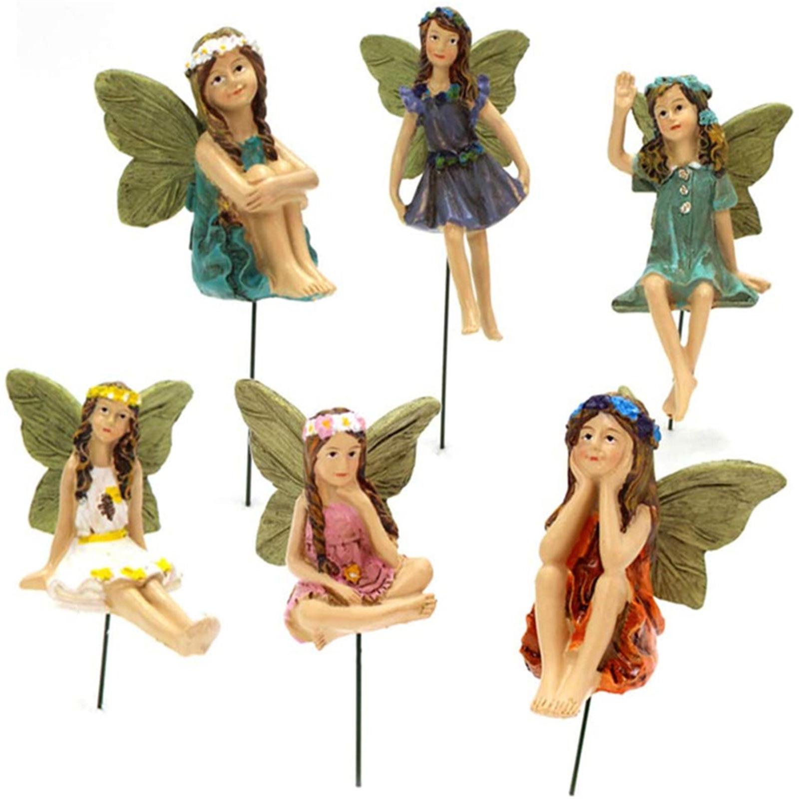 Set 6 statuete zane miniatura gradina rasina multicolor - eMAG.ro