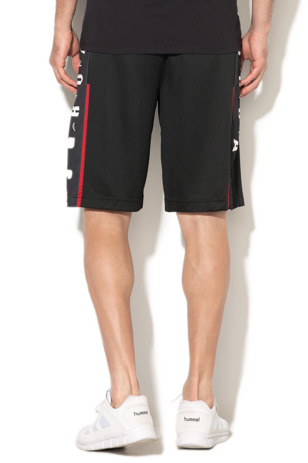 Nike, Bermude pentru baschet Jordan, Negru/Alb, XXL - eMAG.ro