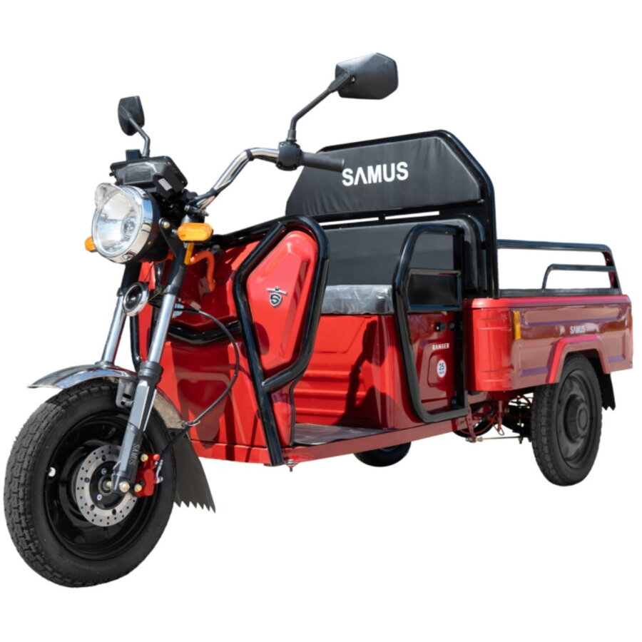 Triciclu electricmSamus Cargo Ranger-25-1.1-72V32, 12 inch, motor 1000 ...