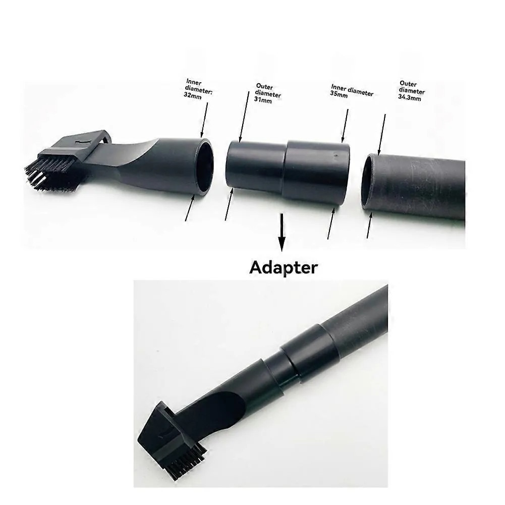 Set 7 accesorii aspirator, universal, PP, multicolor, dimensiuni ...