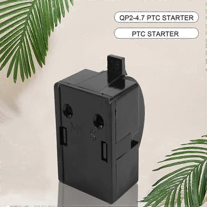 Releu pornire compresor set 2 piese negru 1 pin - eMAG.ro