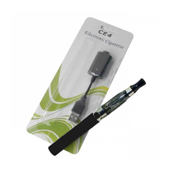 Set Tigara Electronica eGo-T USB CE4 blister 900 mAh negru - eMAG.ro