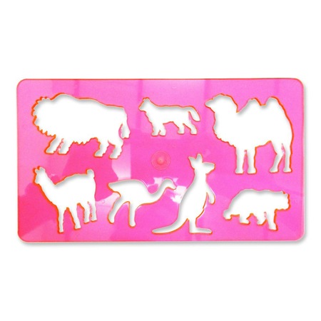 Sablon forma animale salbatice K749058992696 - eMAG.ro