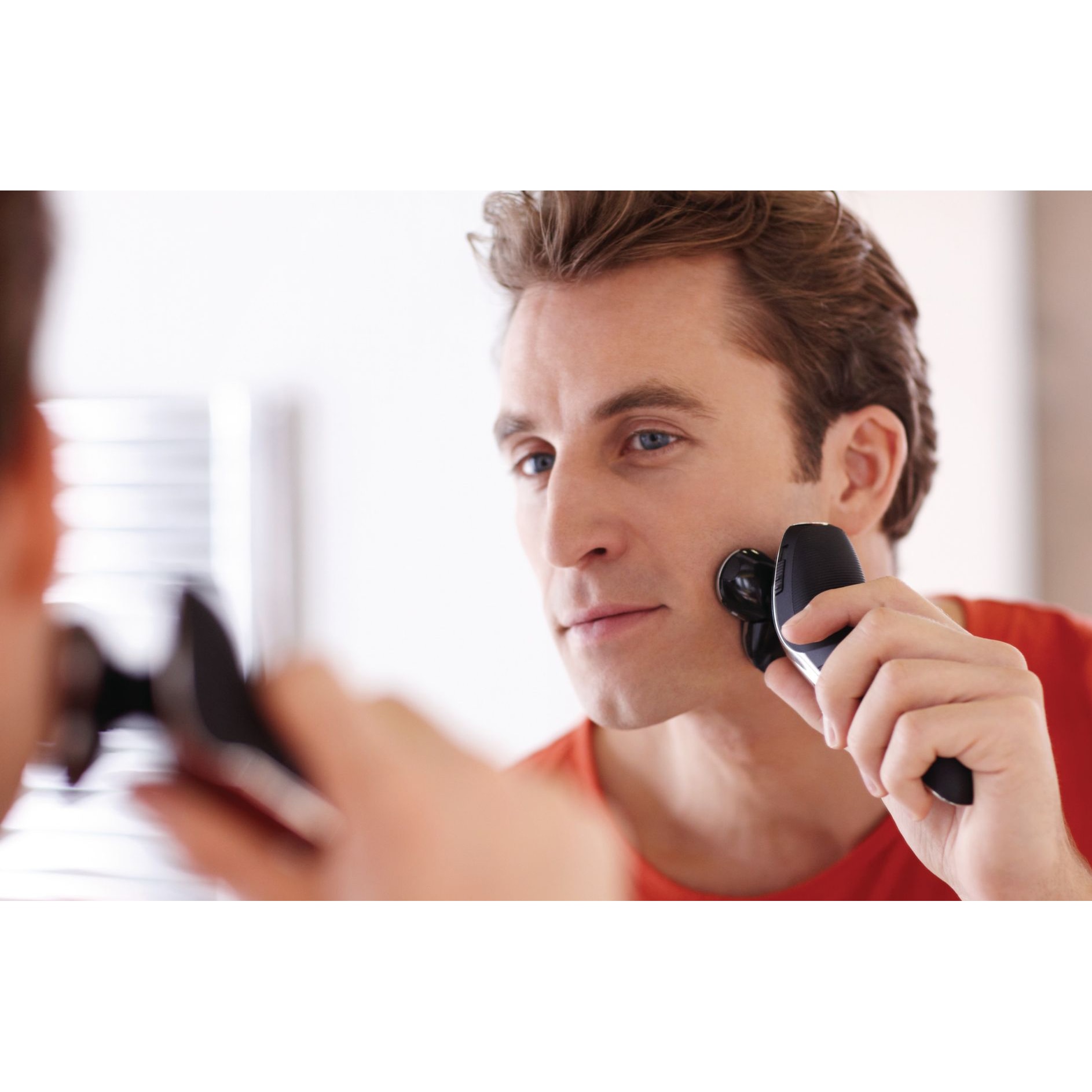 Самобръсначка Philips RQ1250/16, Батерия, 2 Аксесоара, 3 Глави, Тример ...