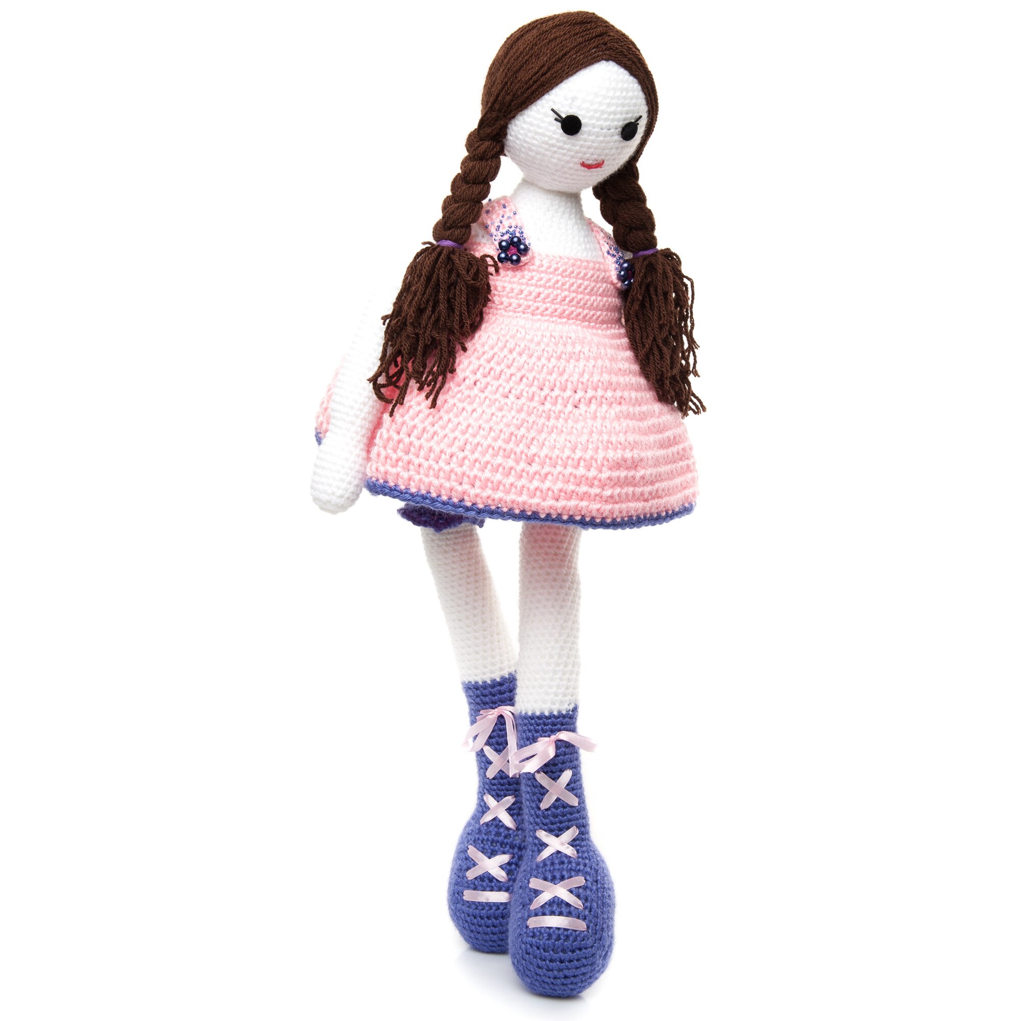 Papusa crosetata Anuca 60 cm - eMAG.ro