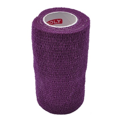 Bandaj elastic Copoly, autoadeziv 10cm x 4.5m Violet - eMAG.ro