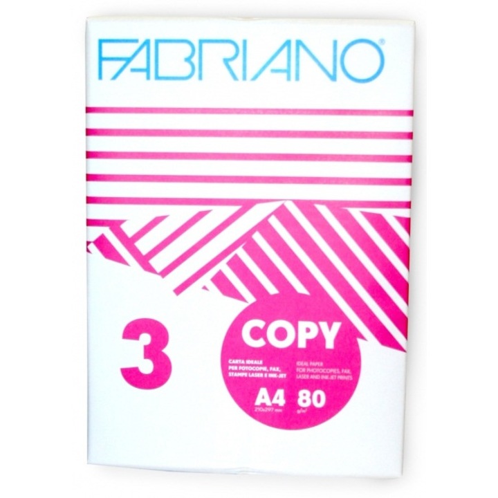Hartie copiere, Fabriano, A3, 80gr, 500 de coli - eMAG.ro