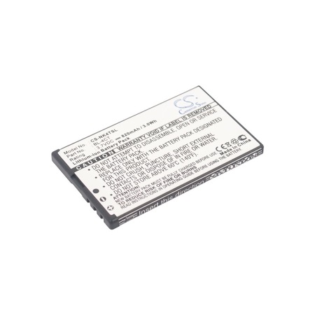 Nokia BL-4CT 3.7V 820mAh utángyártott akku Li-ion - eMAG.hu