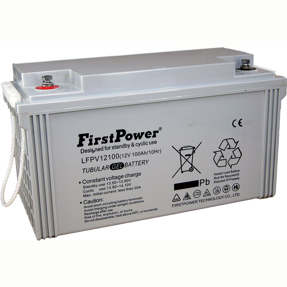 Acumulator 12V 100Ah Deep Cycle Gel cu placi tubulare LFPV12100 - eMAG.ro