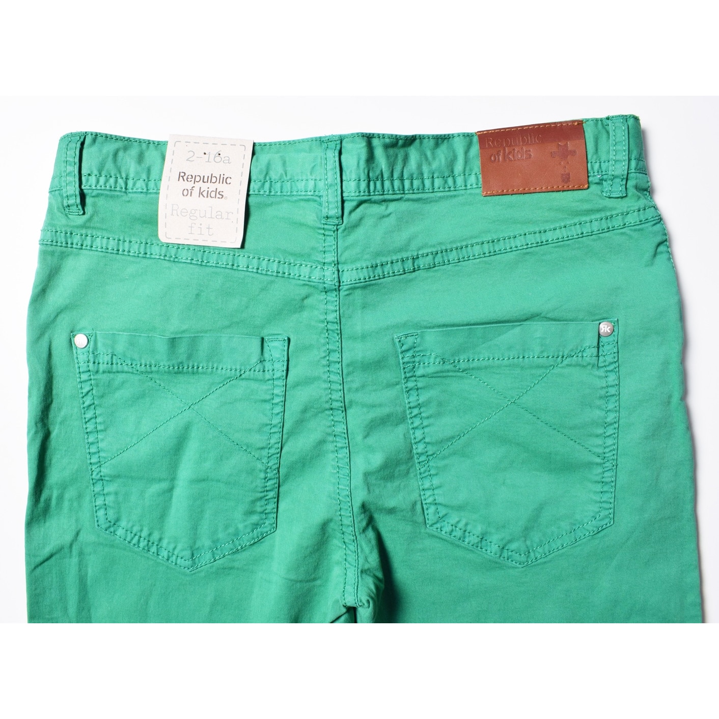 Republic of Kids, Blugi verzi, 5 an,i 110 cm - eMAG.ro