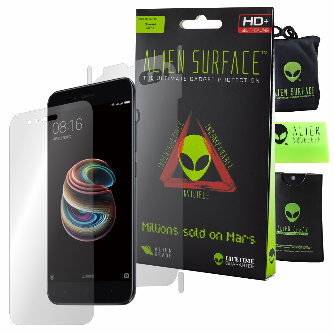 Folie Alien Surface, pentru Xiaomi Mi 5X, protectie ecran, spate ...