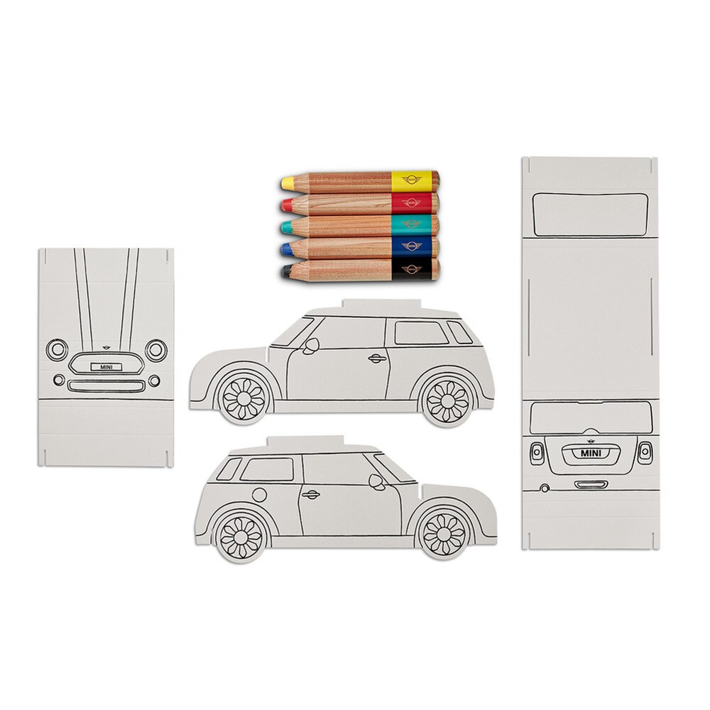 Set de Colorat MINI, Alb - eMAG.ro