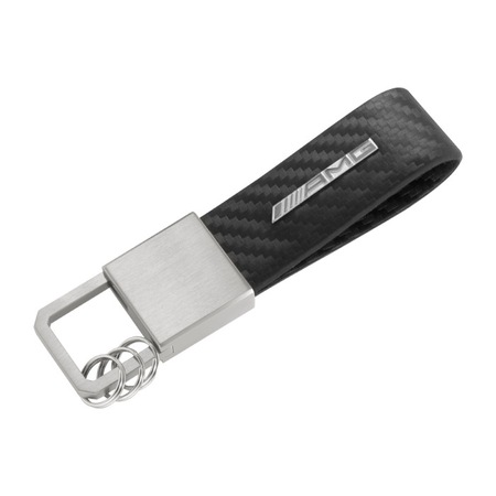 Breloc chei original Mercedes-Benz, AMG Carbon - negru - eMAG.ro