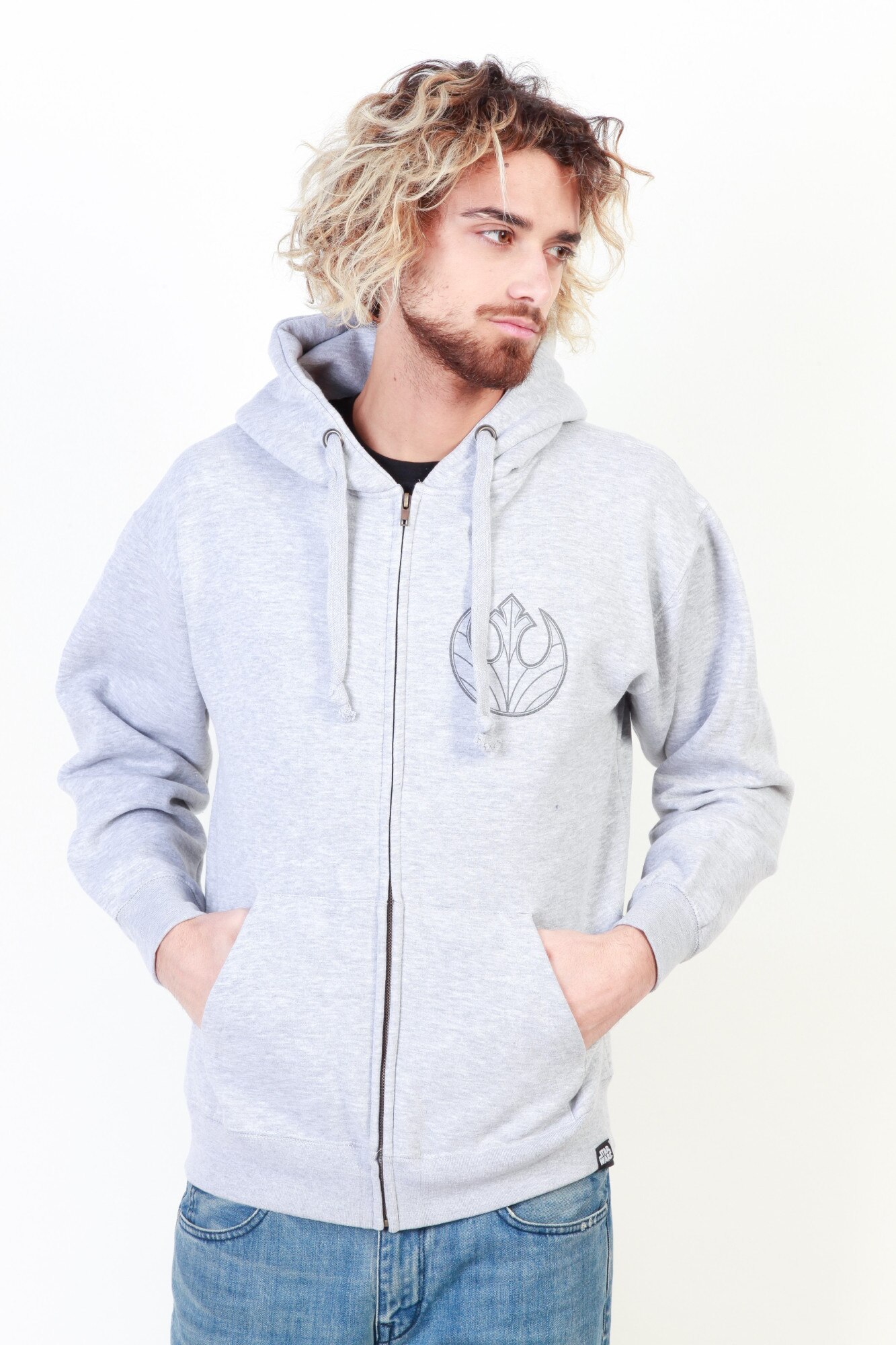 Hanorac Star Wars FBMZH131 GREYHEATHER - S - eMAG.ro