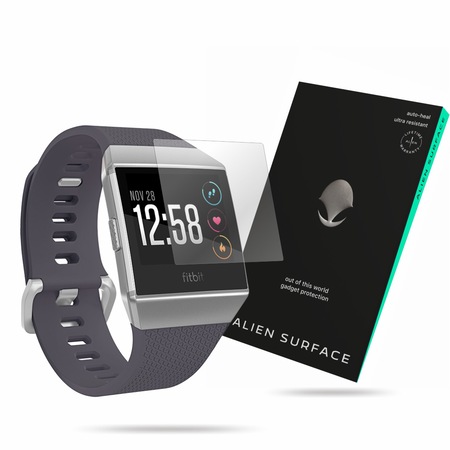 Folie protectie, compatibil cu Fitbit Ionic, ecran 1+2 rezerve, Alien ...