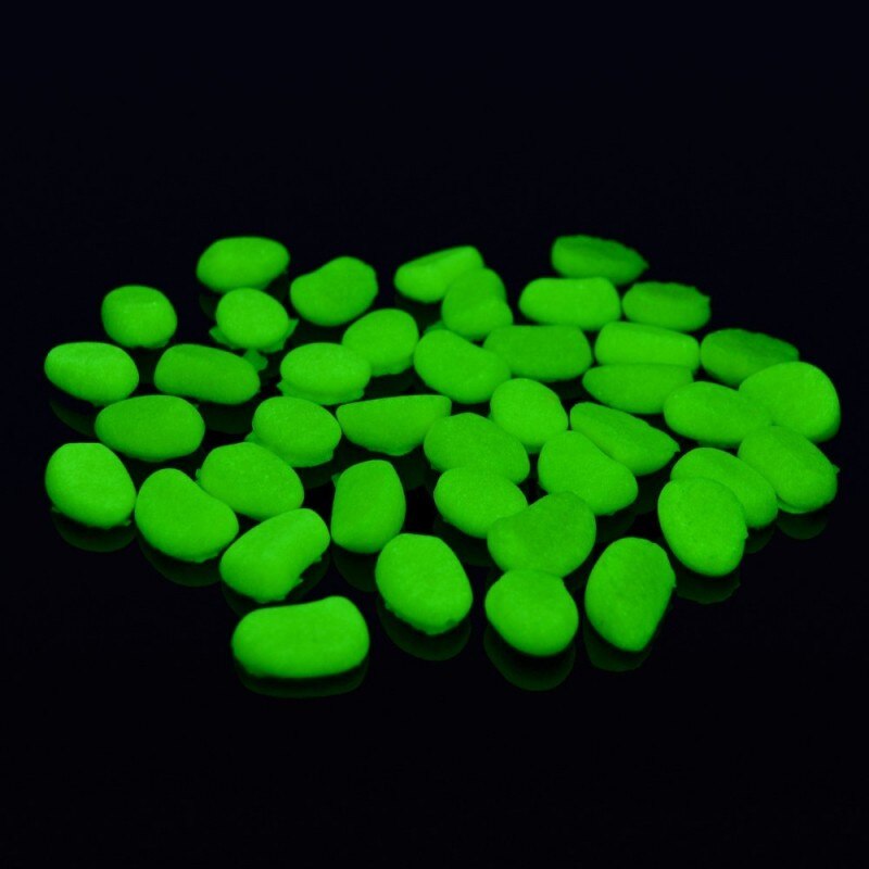 Декоративни фосфоресциращи камъни Glowmania, Бял който светлини Зелен ...