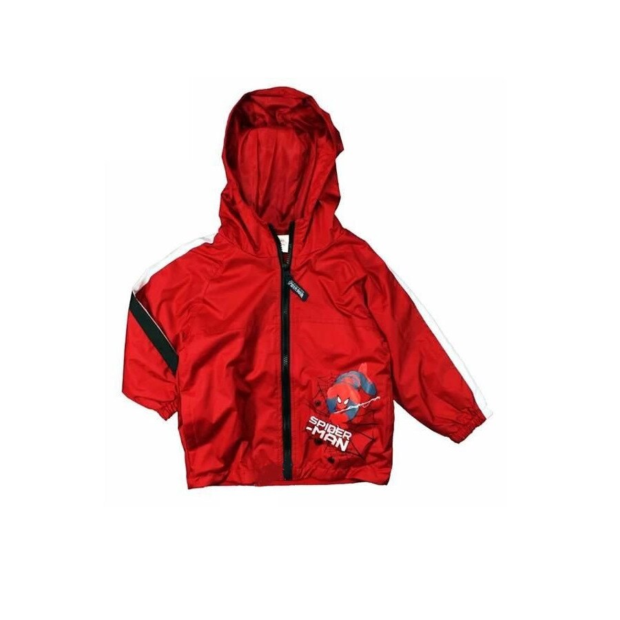 Geaca de primavara Spiderman, rosu, 122 cm (7 ani) - eMAG.ro