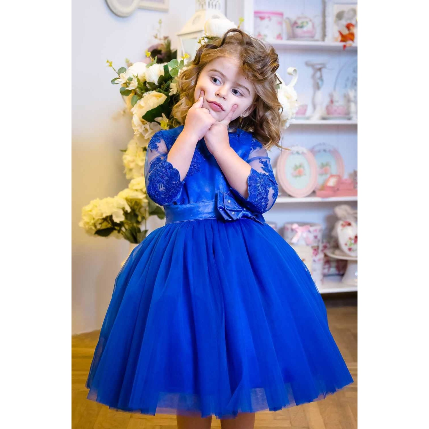 Rochita ocazie fetite Lempika Kimmy 7-8ani (128cm) - eMAG.ro