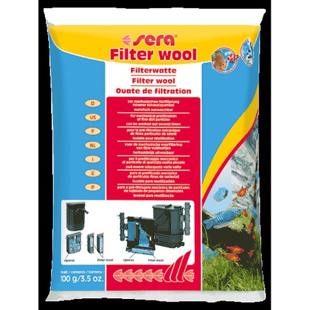 Material filtrant - SERA - Filter Wool perlon 100 gr - eMAG.ro