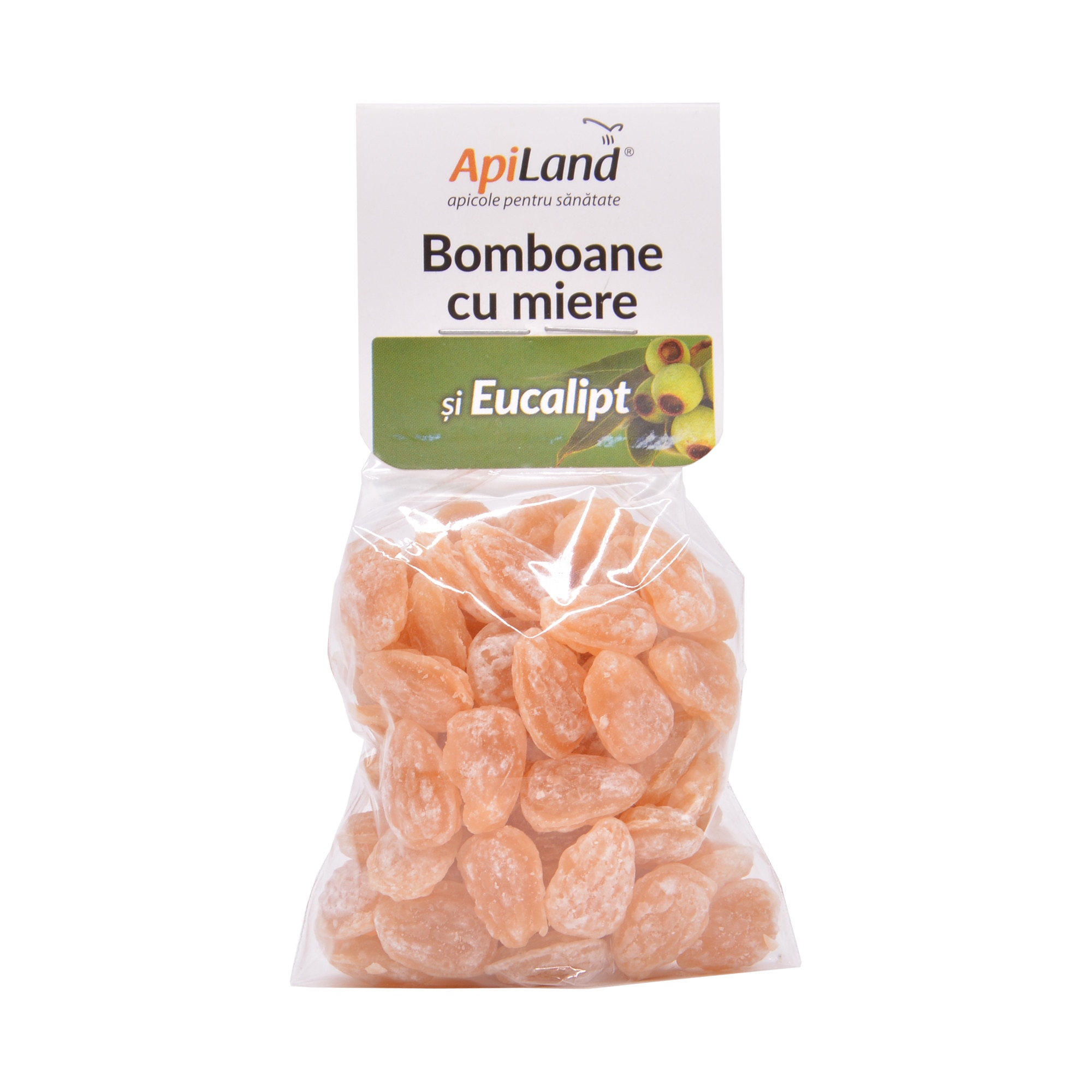 Bomboane cu miere si eucalipt, ApiLand, 100 g - eMAG.ro
