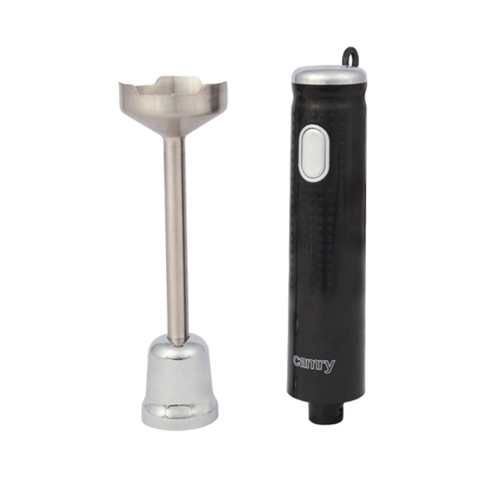 Blender vertical, Camry, 350 W, Inox, Negru/Argintiu - eMAG.ro