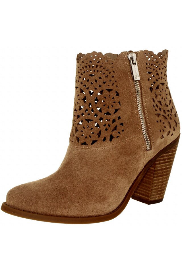 Botine cu toc grej Jessica Simpson, 38.5 - eMAG.ro