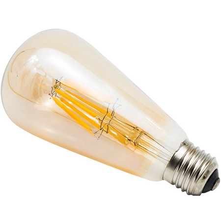 Bec LED Edison Vintage 6W 220V 2200K dimabil - eMAG.ro