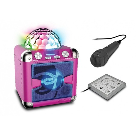 Boxa portabila acumulator Li-Ion microfon tableta mixaj Bluetooth / USB ...