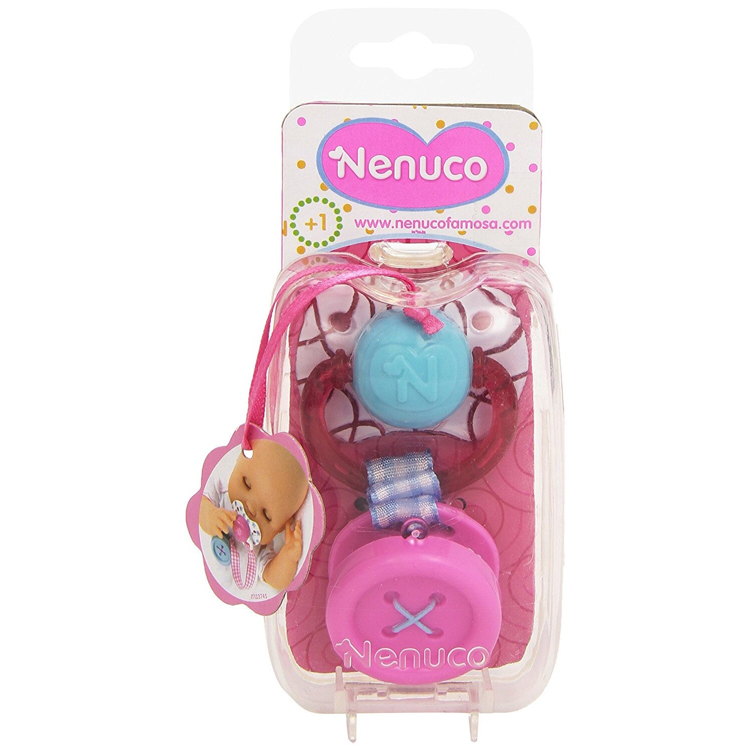 Nenuco baba kiegészítő cumi csíptetővel - eMAG.hu