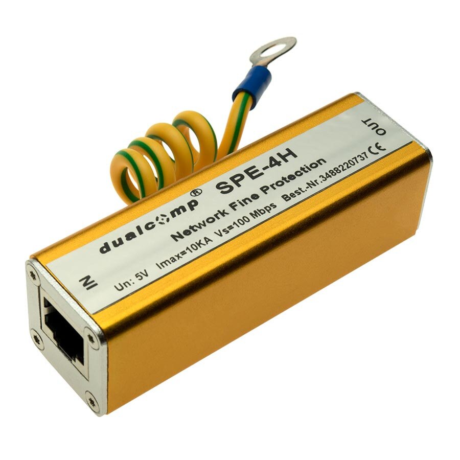 Modul protectie descarcari electrice retea Ethernet, SPE-4H - eMAG.ro