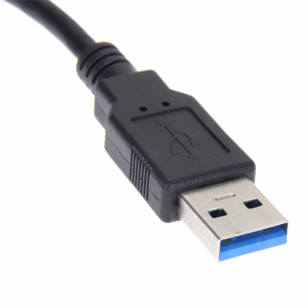 Cablu adaptor USB 3.0 la SATA 3 22 pini pt HDD / SSD 2.5" inch hard ...
