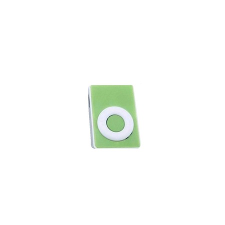Mini MP3 Player culoare Verde + casti incluse - eMAG.ro