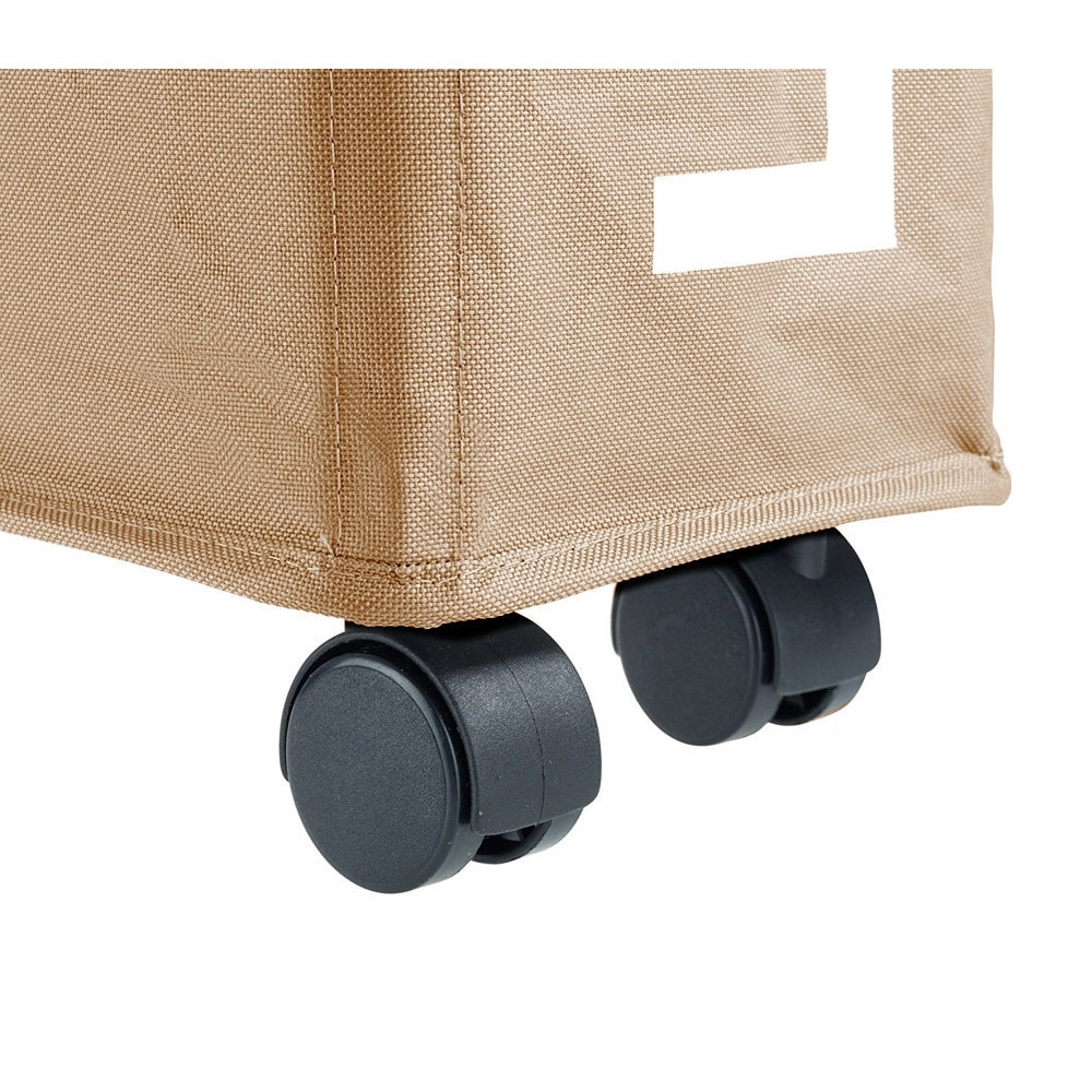 Cos pentru rufe Wenko Corno, 43l, Poliester, Crem - eMAG.ro