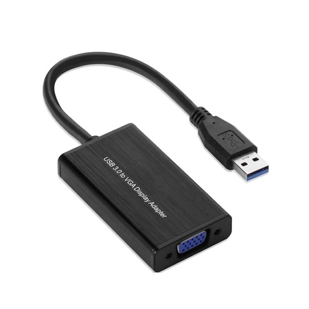 Adaptor convertor USB 3.0 la VGA pentru laptop, PC, monitor, proiector ...