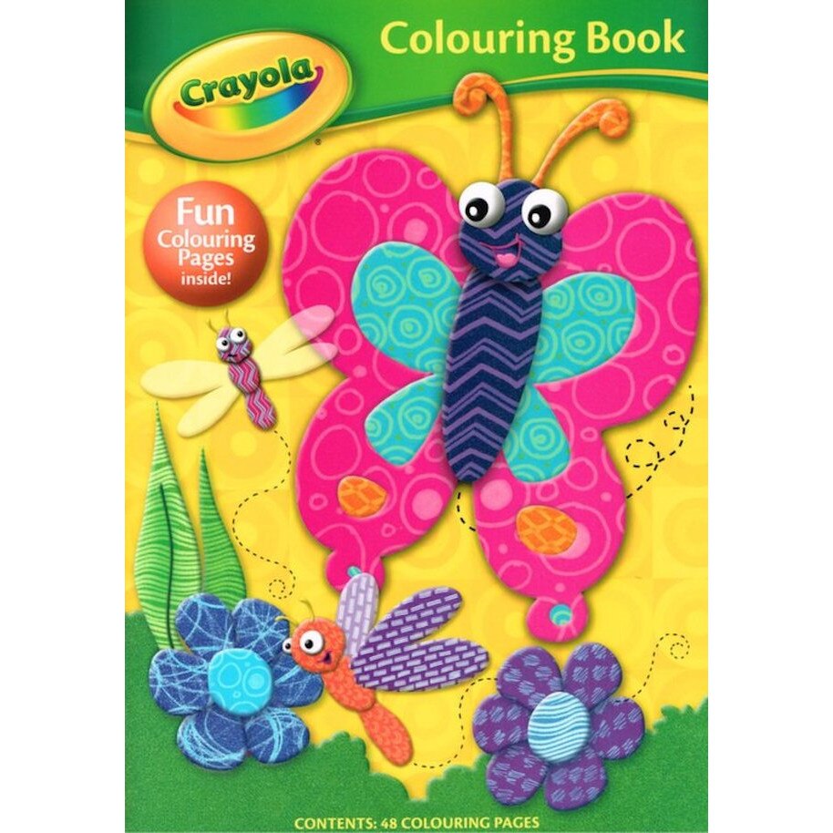 Crayola Пеперуда Книжка за оцветяване Emag Bg